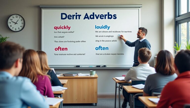 Découvrez le tableau des adverbes pour améliorer votre grammaire